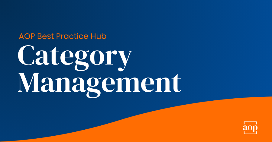 Category Management | AOP Best Practice Hub